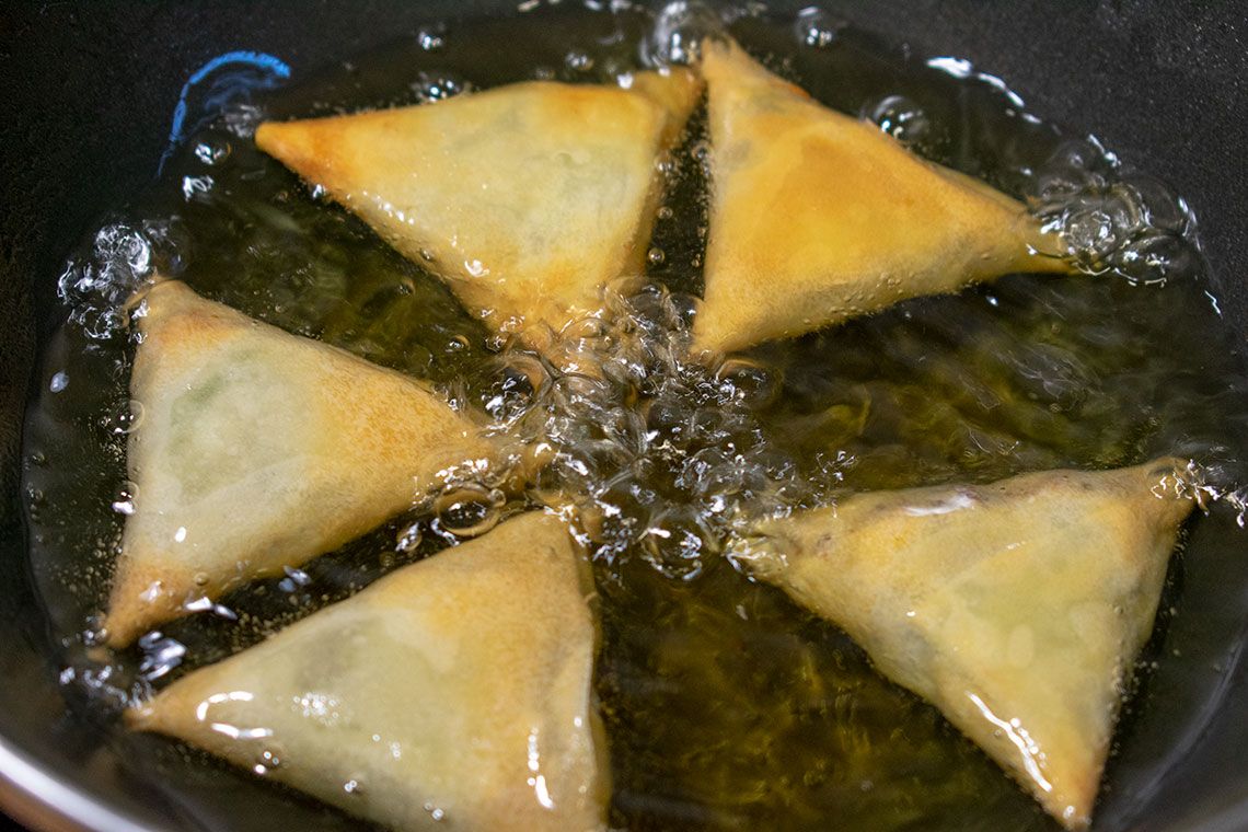 Meat Samosa - Spice and Colour